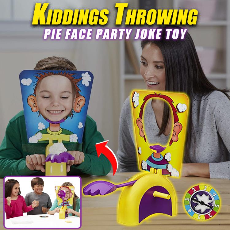 Kiddings Throwing Pie Face Party Joke Toy – MyVarietyHome